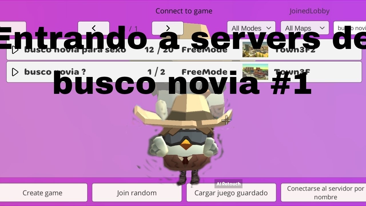 Entrando a servers de busco novia #1 - YouTube