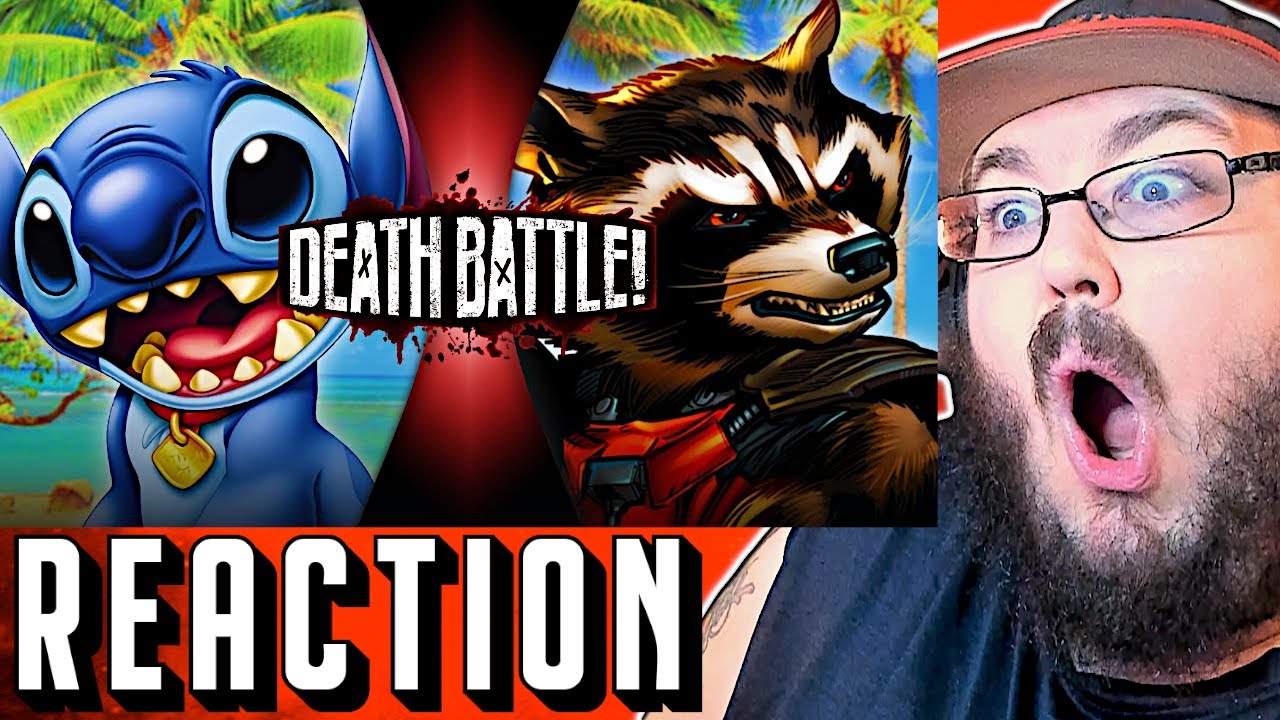 Stitch VS Rocket Raccoon (Disney VS Marvel) | DEATH BATTLE! REACTION ...