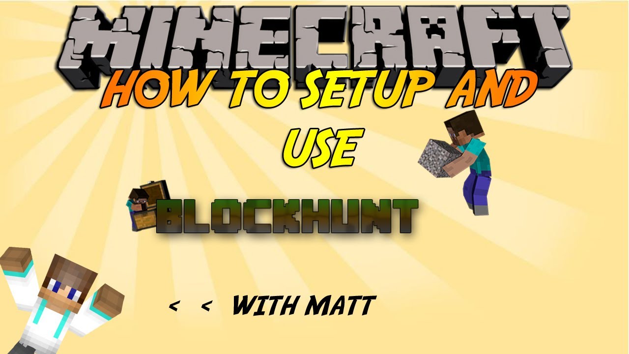 [Tutorial] How To Setup And Use BlockHunt - YouTube