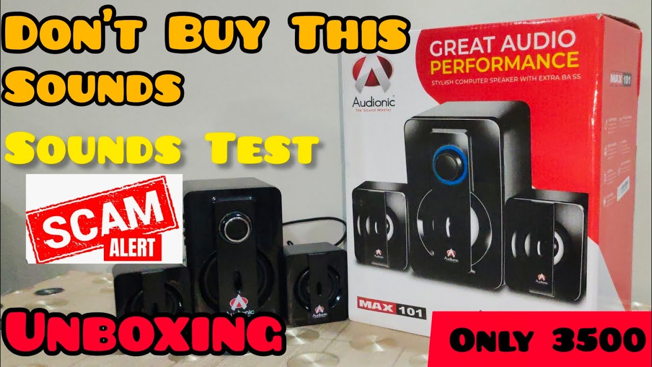 Audionic Azadi Sale | I Unboxed || Don't Buy This MAX- 101 Sounds ...