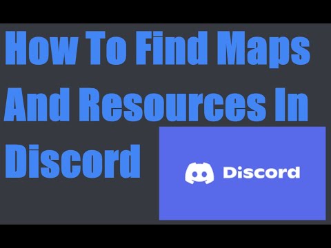 How To Find Maps And Resources In Discord - YouTube