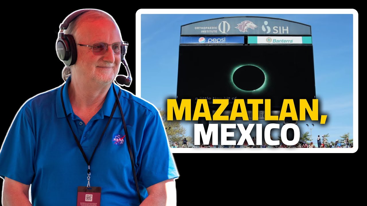 Lou Mayo & Julie Staley React to TOTALITY in Mazatlan, Mexico - YouTube
