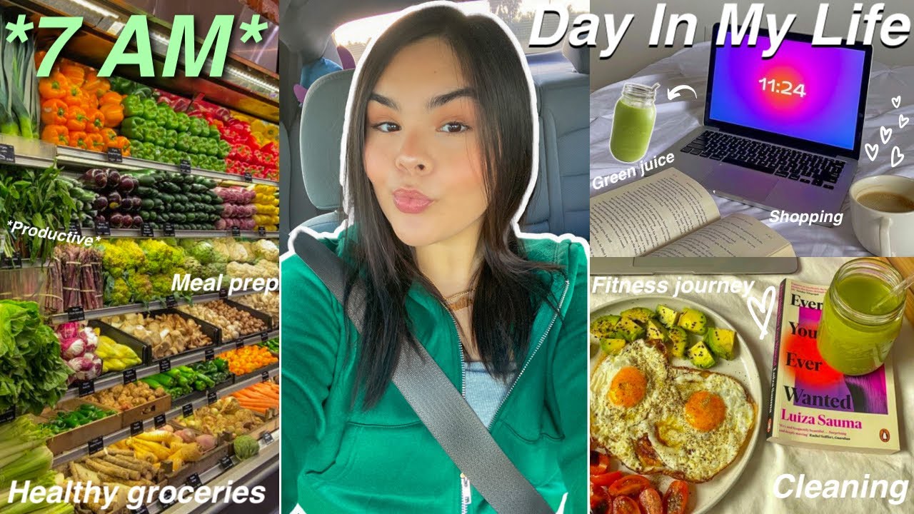 7 AM day in my life : New Groceries + Decluttering Room, Shopping & New ...