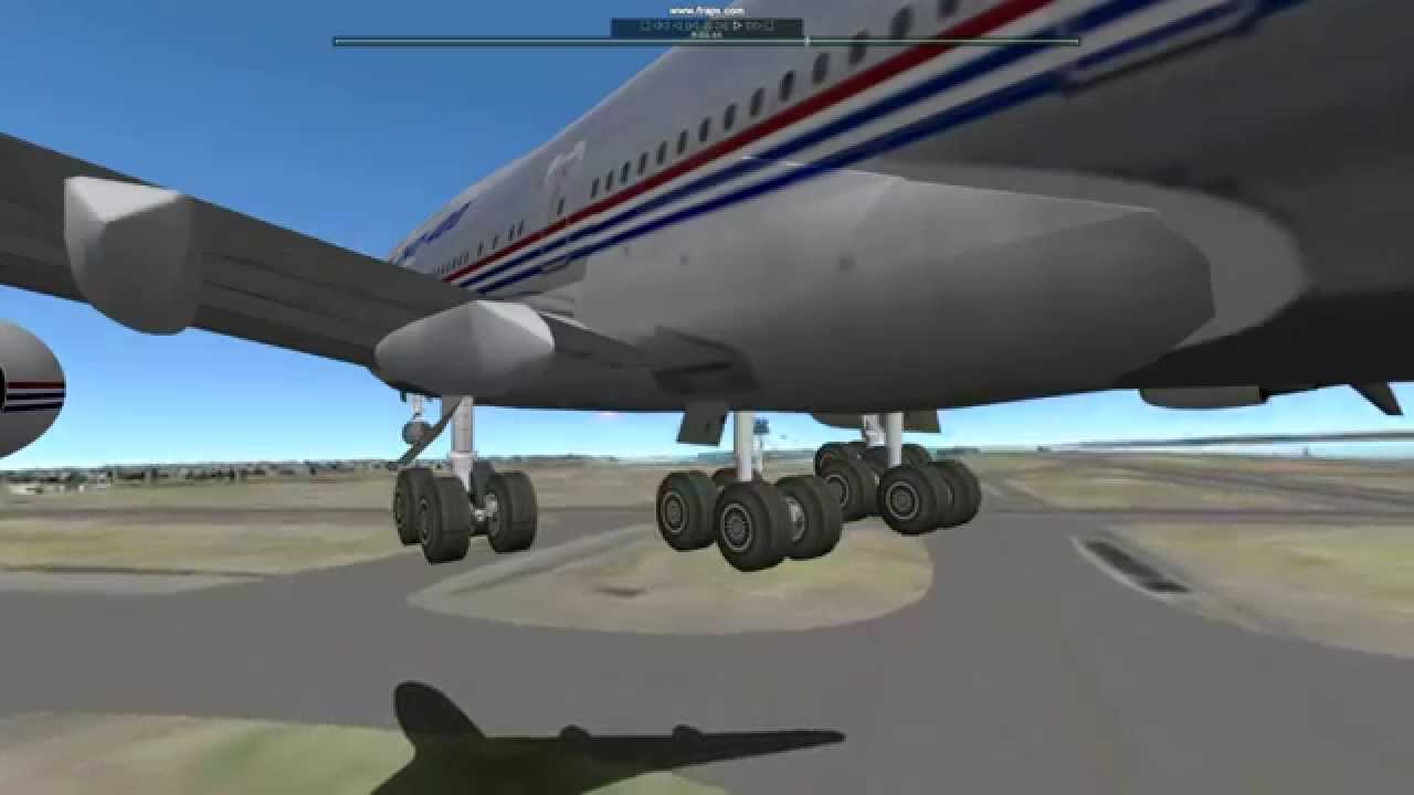 200kt crosswind crazy landing 747 vtol X Plane Sydney - YouTube