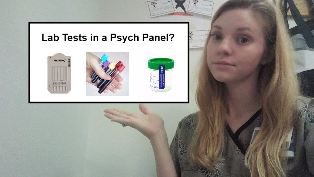 What are the Lab Tests in a Psychiatric Panel?? - YouTube