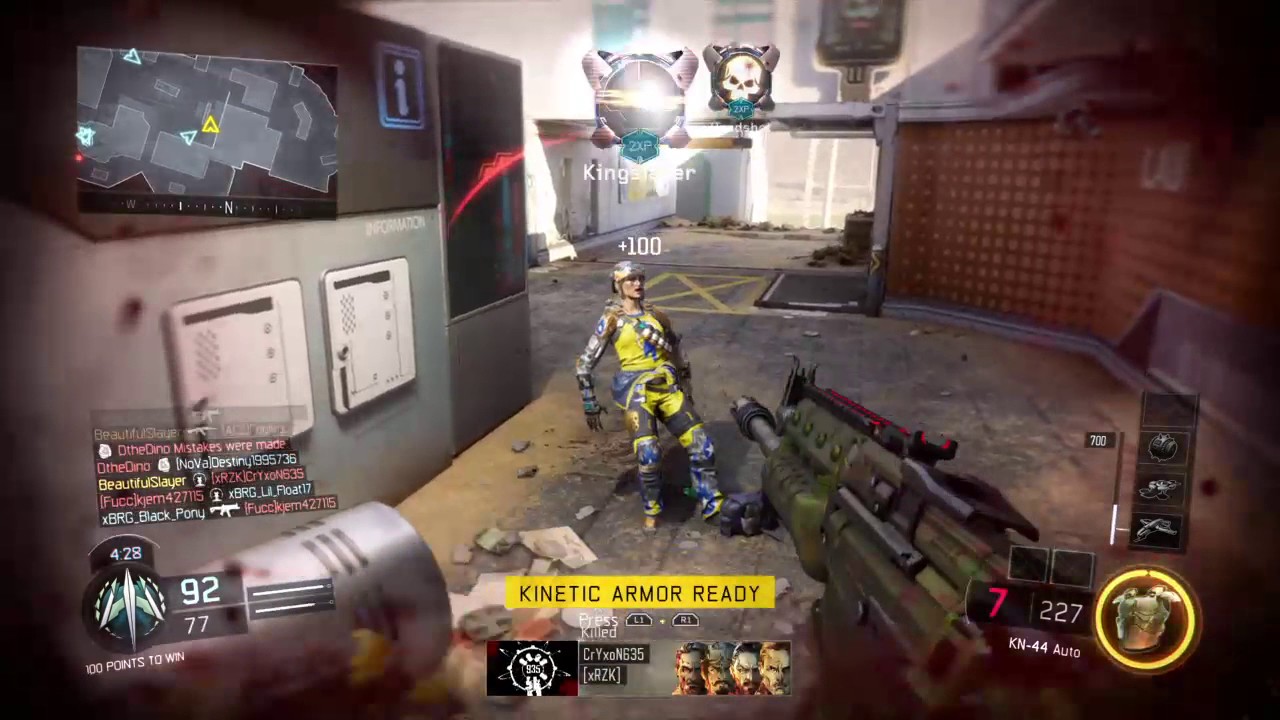 Eating bullets on Bo3 - YouTube