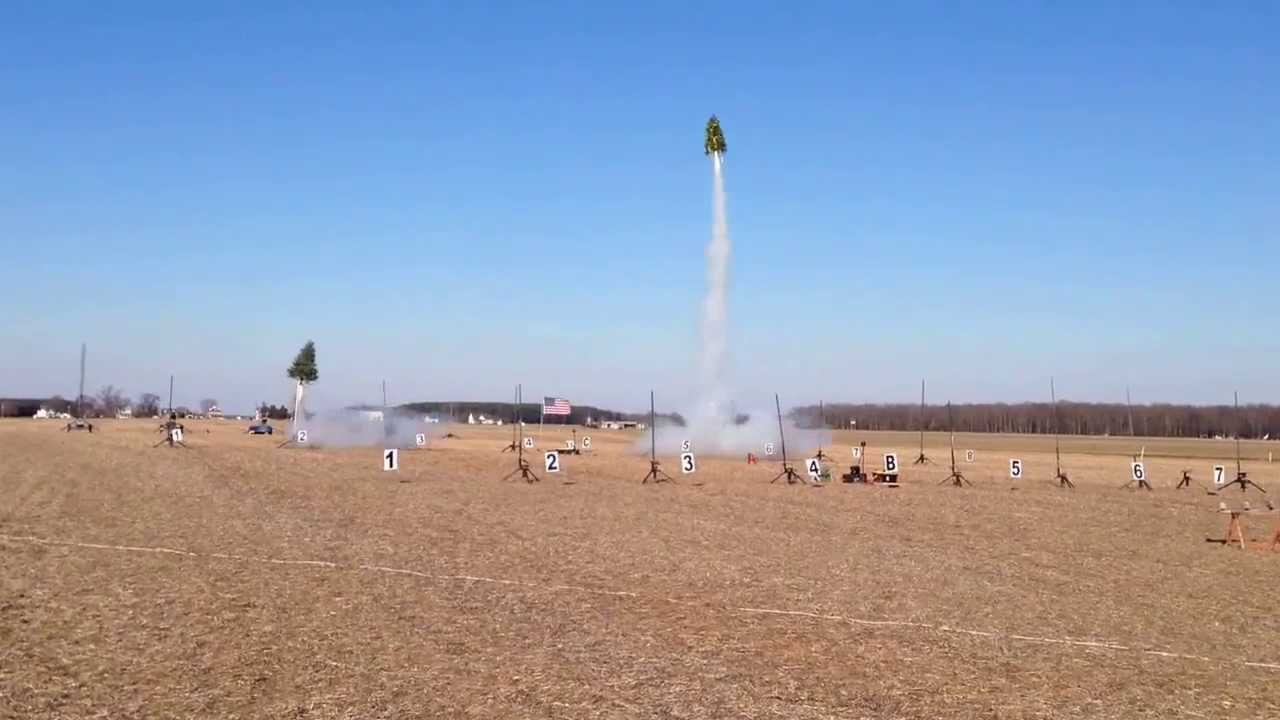 MDRA 2014 Christmas Tree Launch Part 2 - YouTube