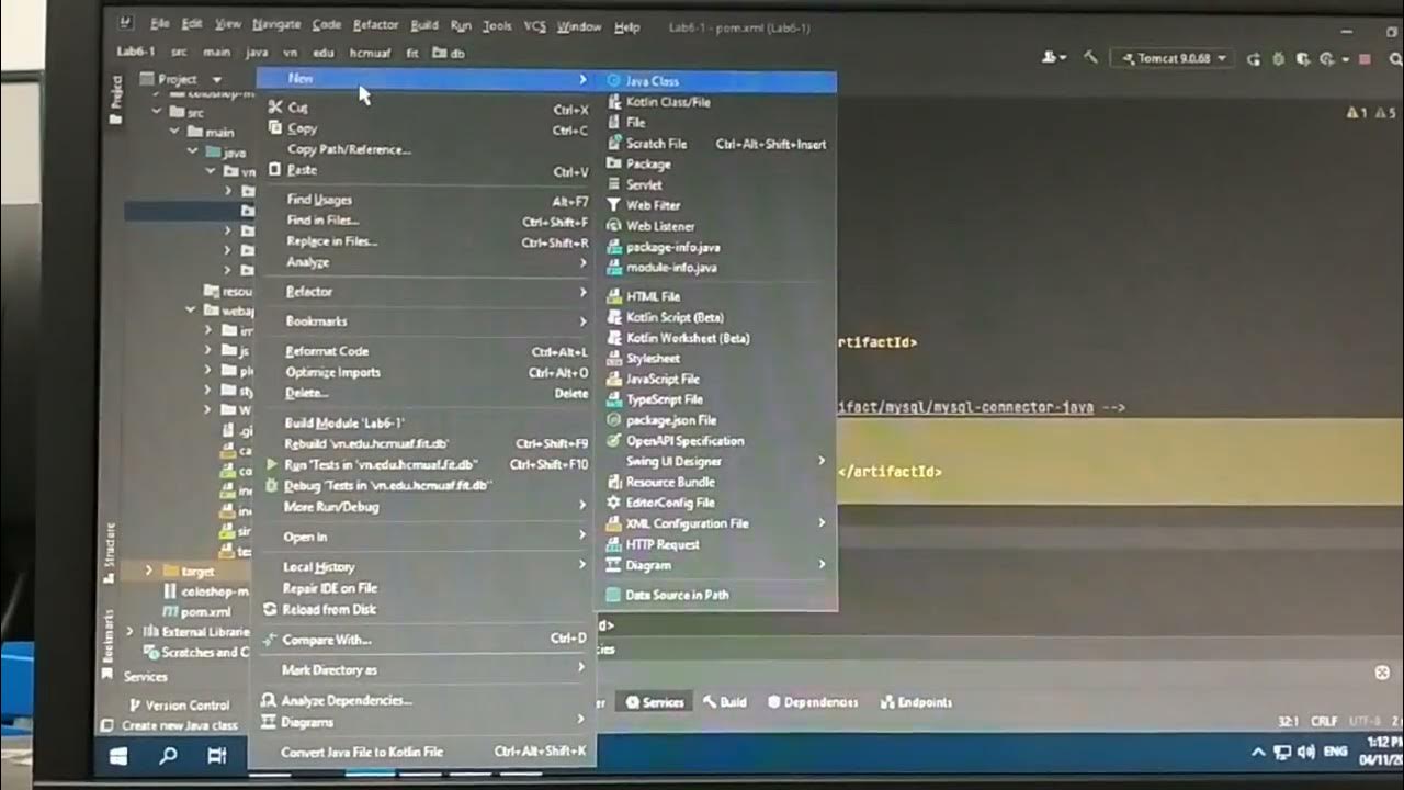 Java Servlet - kết nối csdl MySQL dùng JDBC + Xampp + Navicat - YouTube