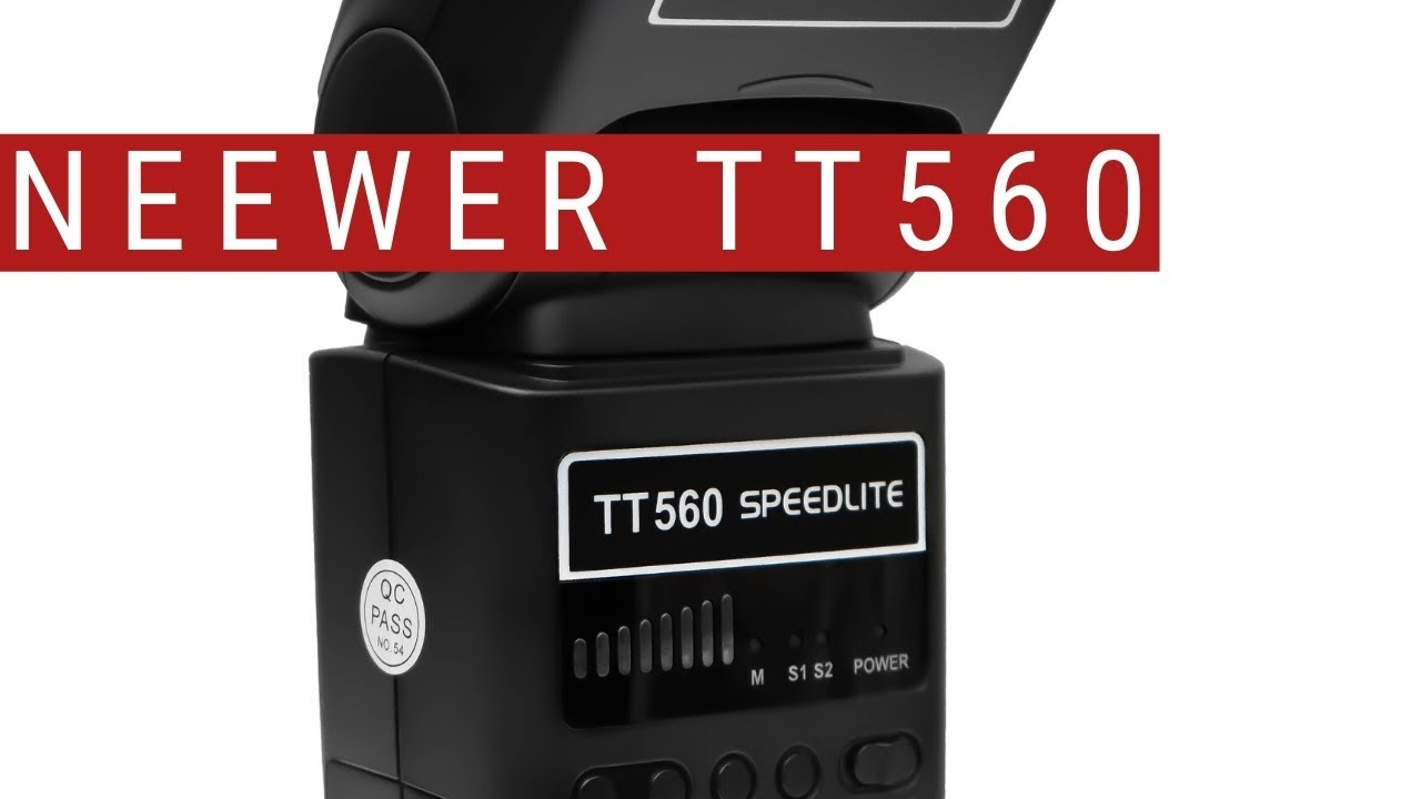 Neewer TT560 Flash Speedlite Review - YouTube