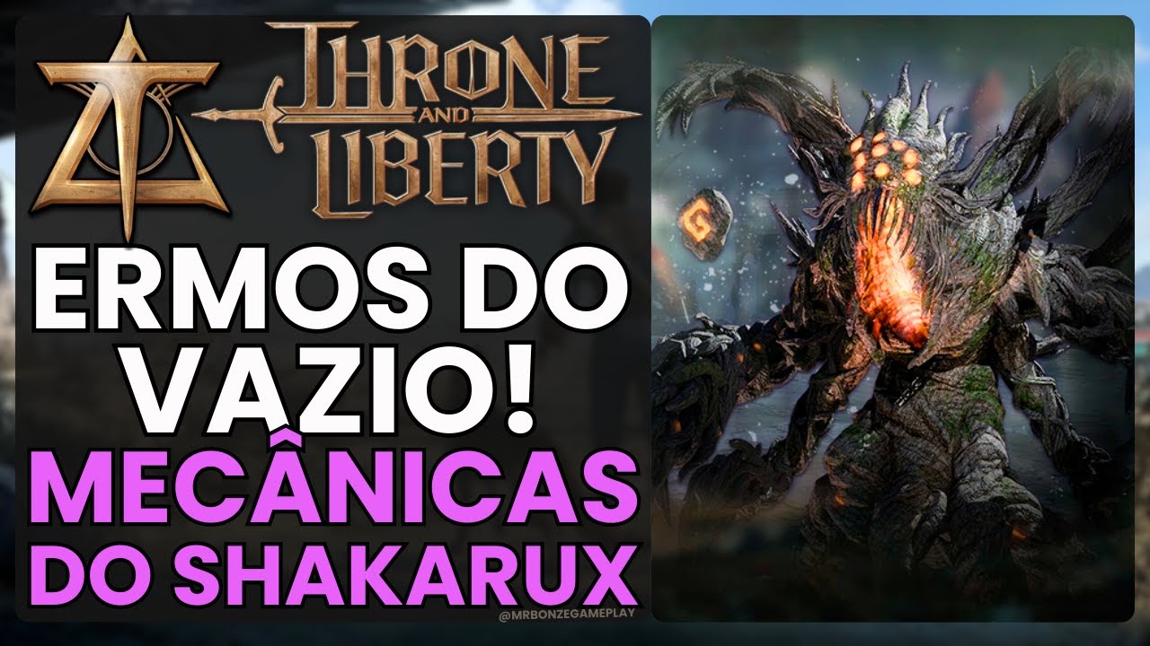 Mecânicas Principais do ERMOS DO VAZIO no Jogo Throne and Liberty ...