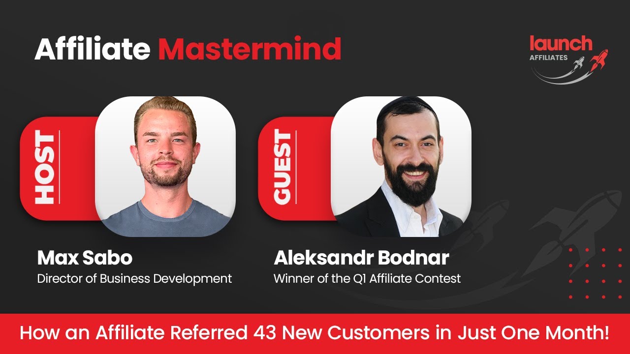 Affiliate Mastermind 9: Live Q & A with Launch Control's ACQ1 Winner, Aleksandr Bodnar - YouTube