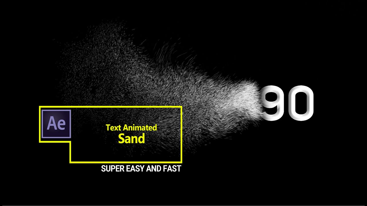 Sand Animation (no Plugins) - Tutorial After Effects - YouTube