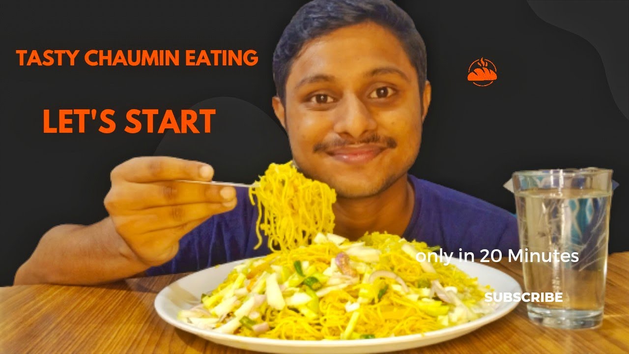 Today I will eat spicy chaomin😋 noodles||Big bite||time of hungry - YouTube
