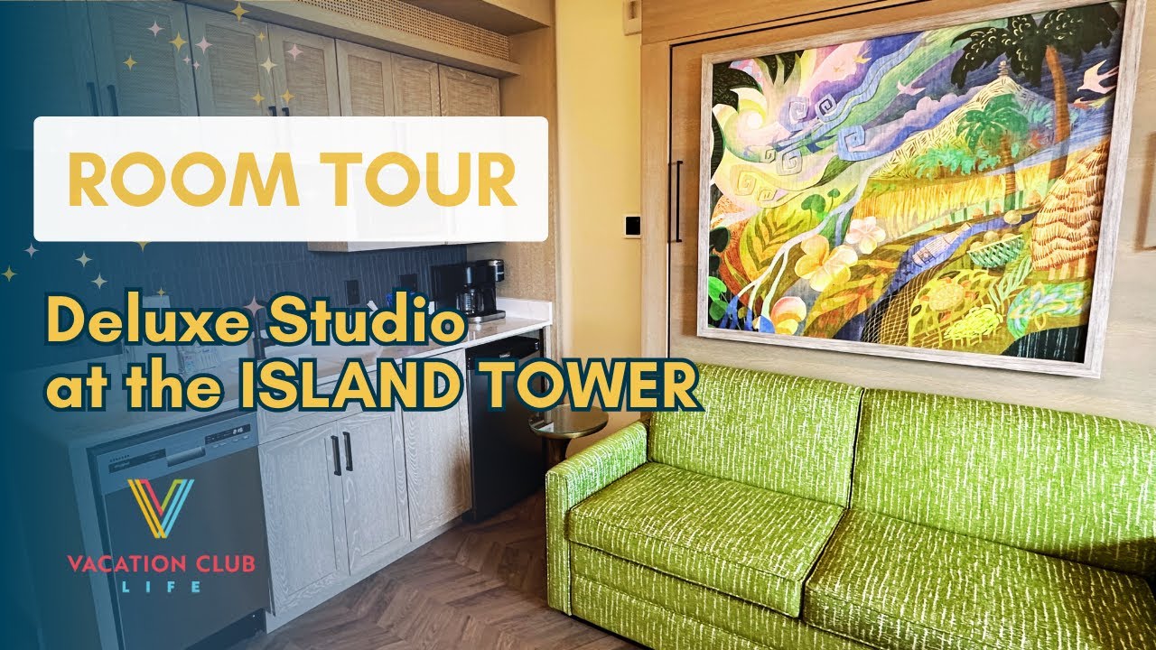 Inside the NEW Island Tower Studio at Disney's Polynesian Village ...