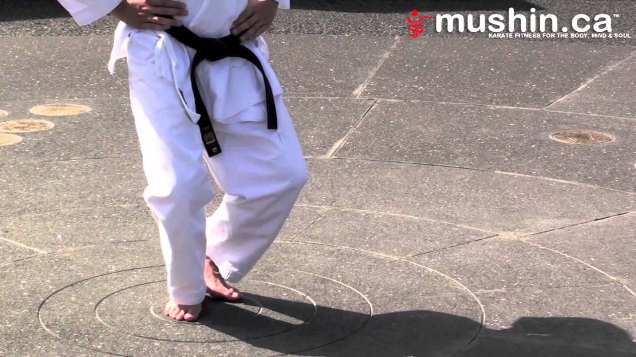 Karaté Shotokan Positions de base: Zenkutsu-dachi et Kokutsu-dachi ...