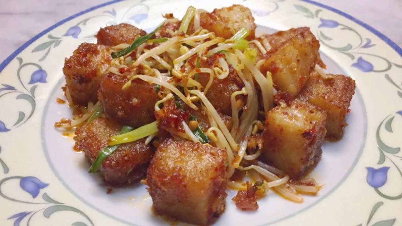 Kue Lobak tumis saos XO / stir fried radish cake with XO sauce recipe ...
