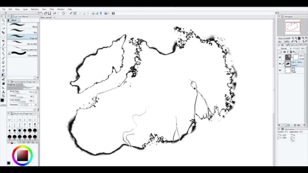 Quick Maps in Manga Studio/Clip Studio - YouTube