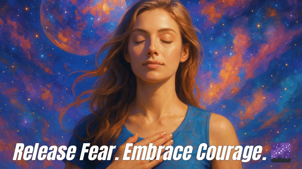 Releasing Fear 🌌 A Prayer for Courage & Brave Living | Cosmic Love ...