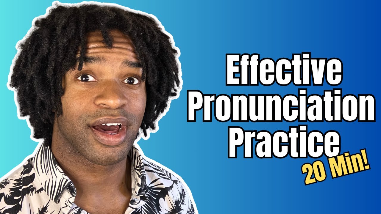 20 Minute Morning Pronunciation Practice for Spanish Learners - YouTube