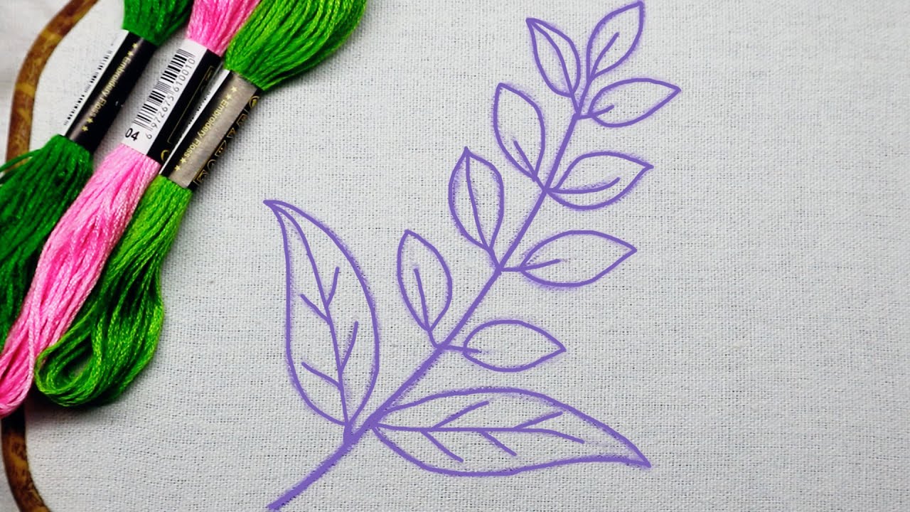 Easy Flower Embroidery for Beginners | Step-by-Step Tutorial - YouTube