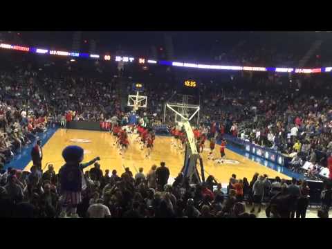 Dance Dynamics' Harlem Globetrotters Half-Time Performance - YouTube