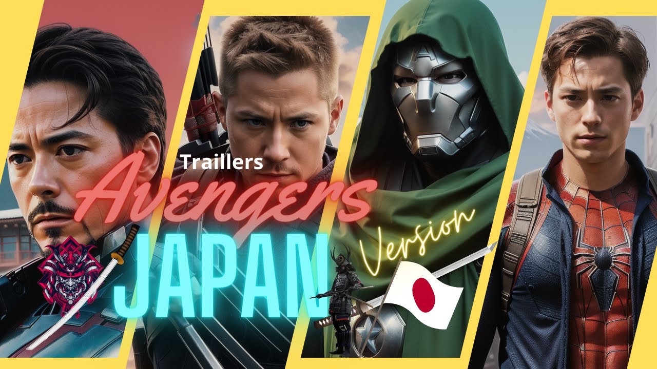 Avengers Japan Version, be Amazed! #avengers #marvel #superheroes - YouTube
