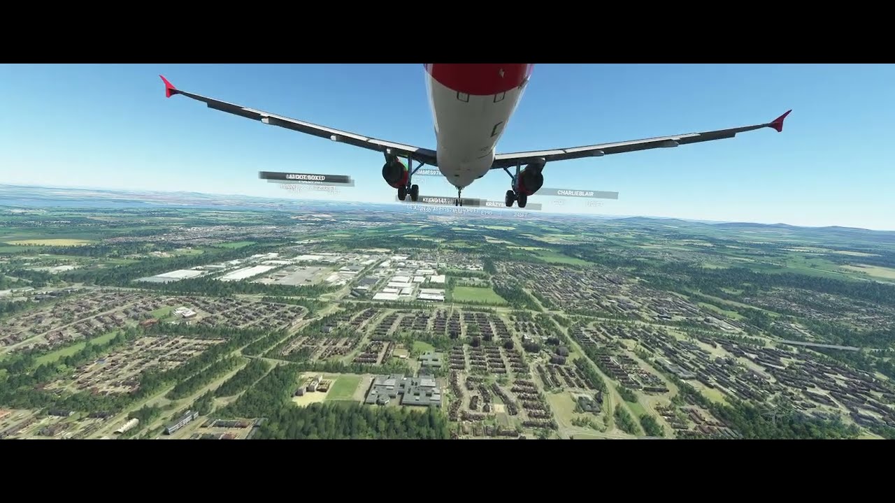 Landing at EGPH - Edinburgh - YouTube