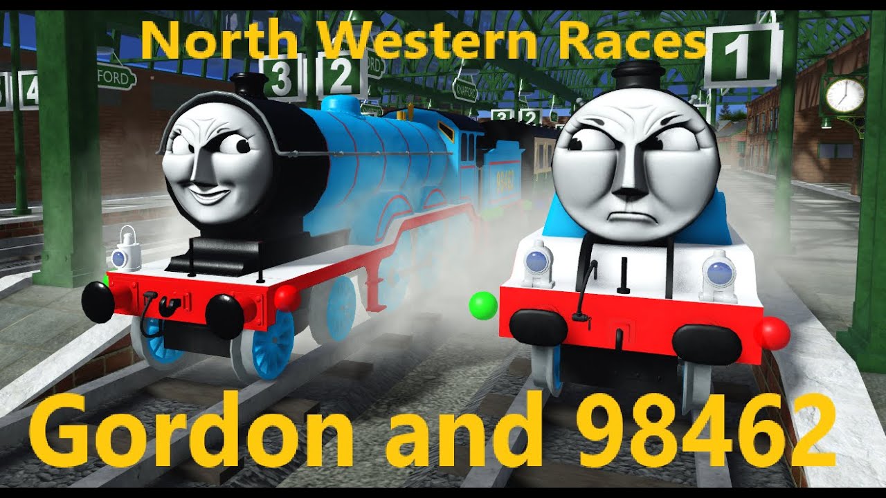 North Western Races: Gordon as 98462 - Loco's/Sodor Online - YouTube