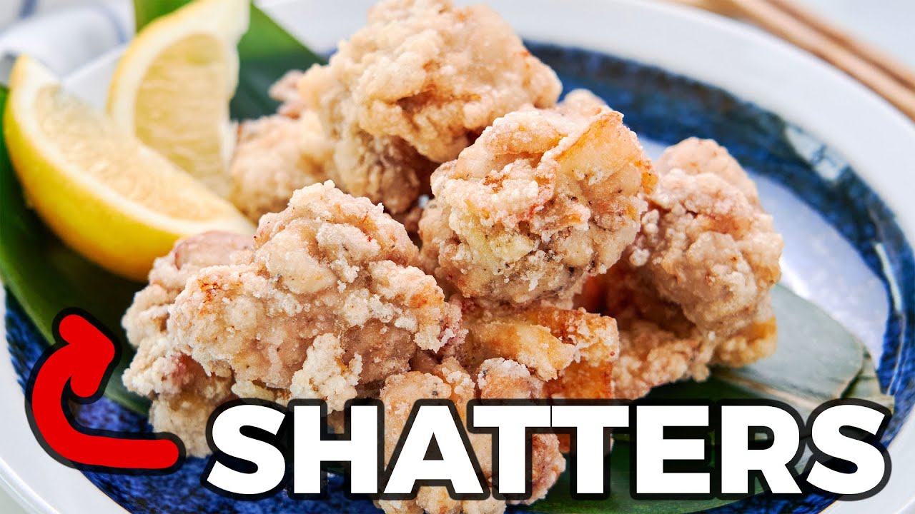 CRISPY Japanese Fried Chicken Recipe - YouTube