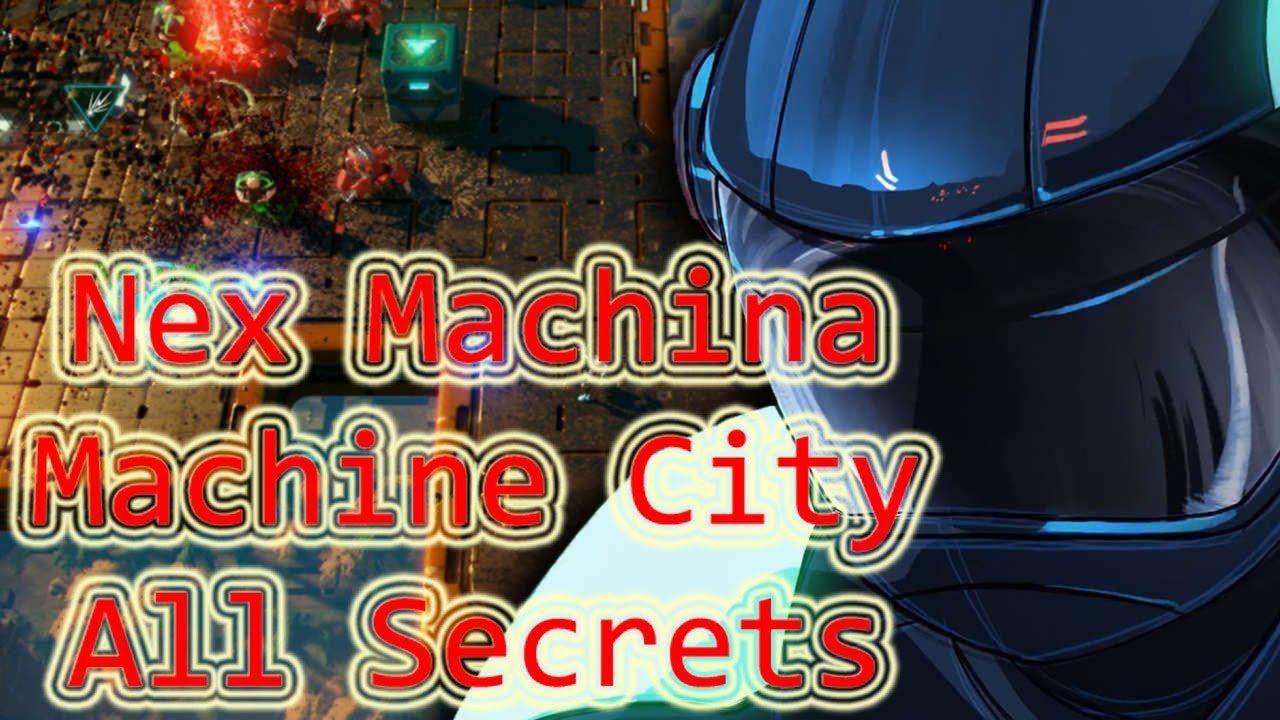 Nex Machina : Stage 4 Walkthrough All Secrets (Machine City) - YouTube