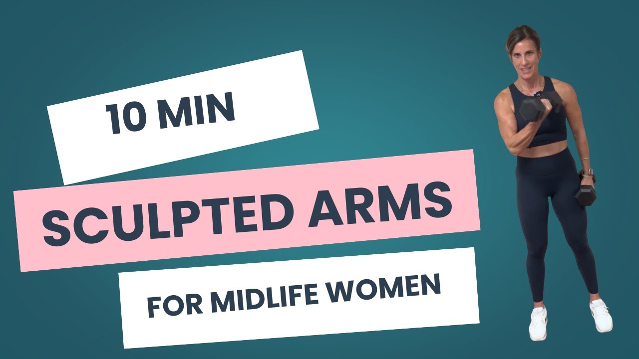 10-Minute Sculpted Arms Workout for Women Over 40 | Tone & Strengthen ...