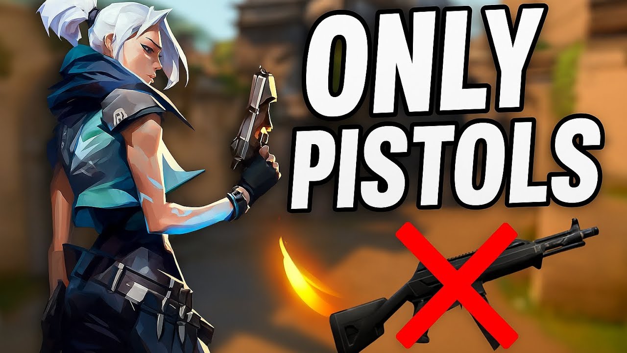 Pistol Power Only! 🔥 Valorant Challenge Gameplay - YouTube