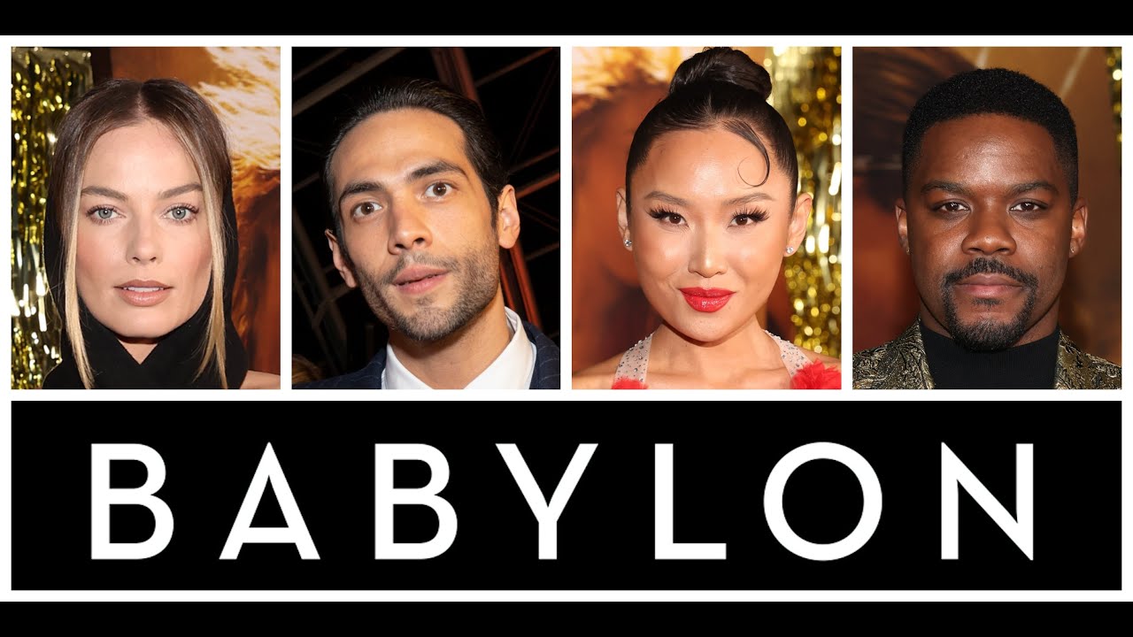 Babylon cast interviews with Margot Robbie, Diego Calva, Jovan Adepo ...