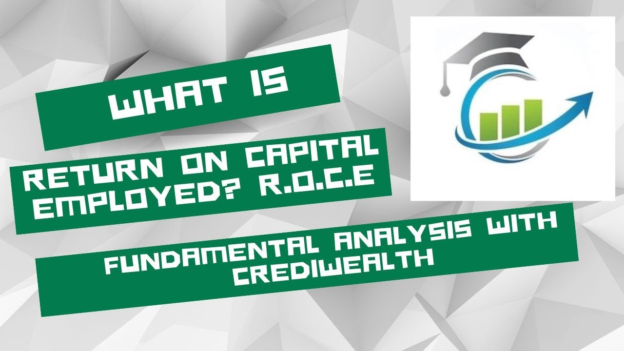 Financial ratios : Return on capital employed ratio or R.O.C.E ratio ...