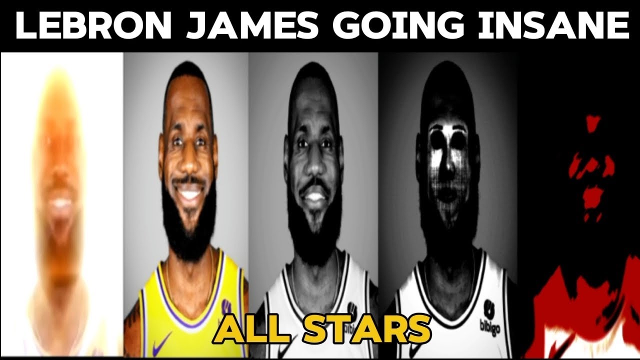 THE LARGEST LEBRON JAMES YOU ARE MY SUNSHINE TEMPLATE!!! LJGI All Stars ...