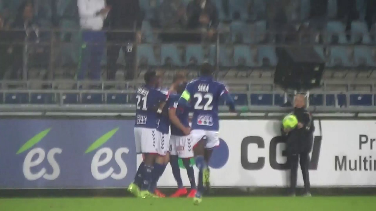 Rc Strasbourg vs Aj Auxerre Match Résumé 2016/2017 Ligue 2 - YouTube