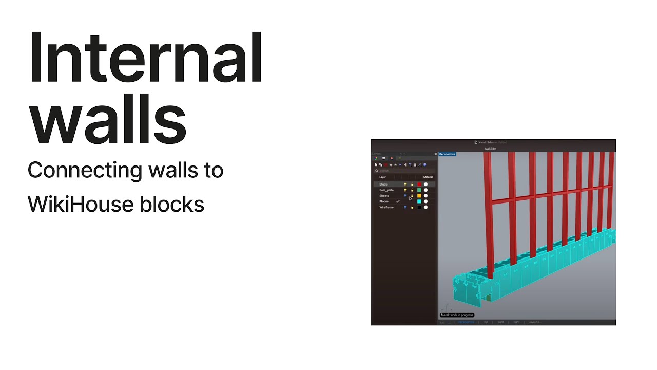 Internal walls - YouTube