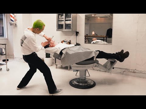 💈 Be Calm & Relax with Zen Master Osaka Japan Barber | Traditional Shave at Maeta Barber Life