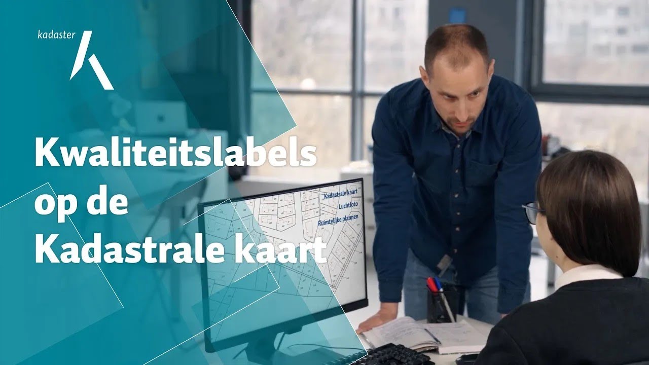 Kwaliteitslabels op de Kadastrale kaart - YouTube
