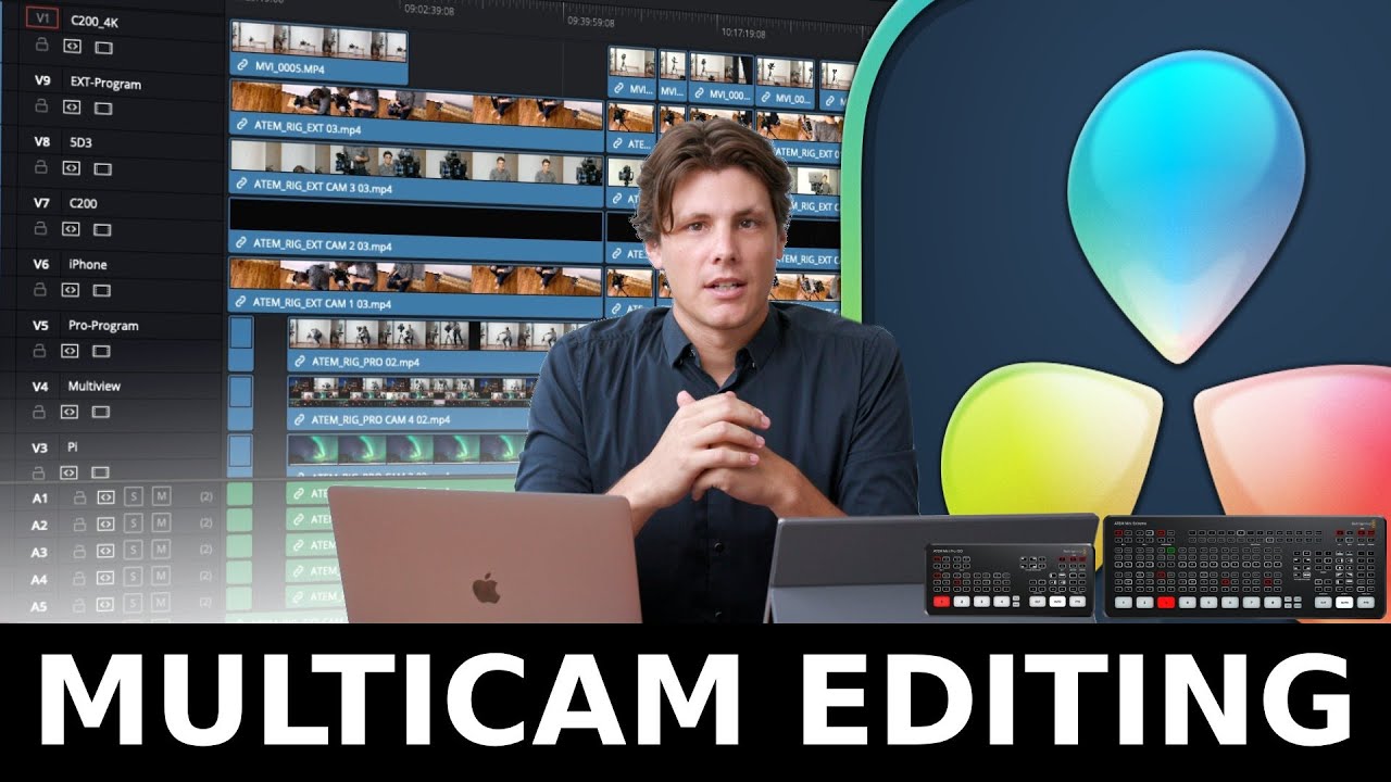 Multicam Editing #1: ATEM Mini Extreme ISO – the Resolve project they SHOULD have made! - YouTube
