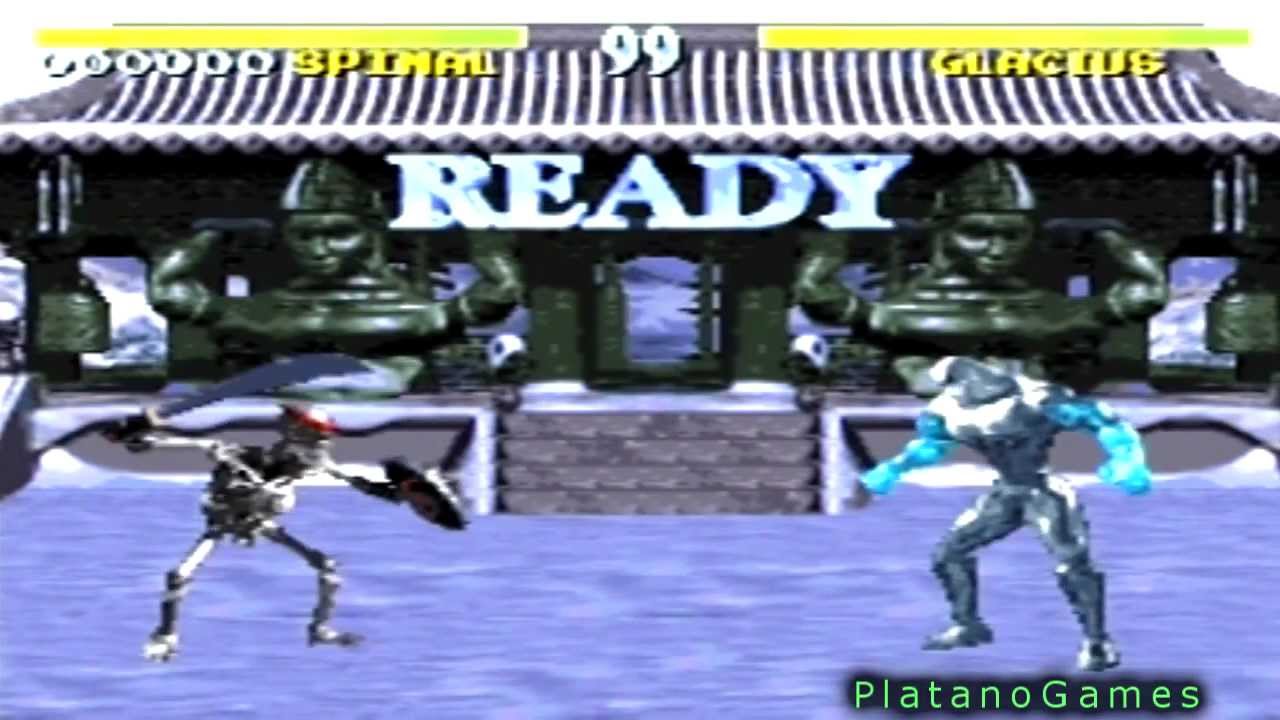 Killer Instinct - Spinal vs Jago, Cinder, & Glacius! - SNES - Super ...
