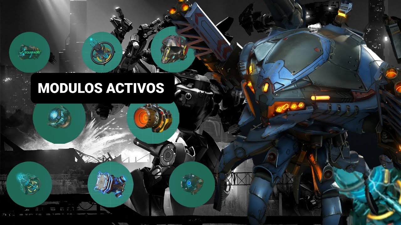 War Robots 💮 ¿Como Funcionan los Módulos ACTIVOS ♦️🪢♦️ - YouTube