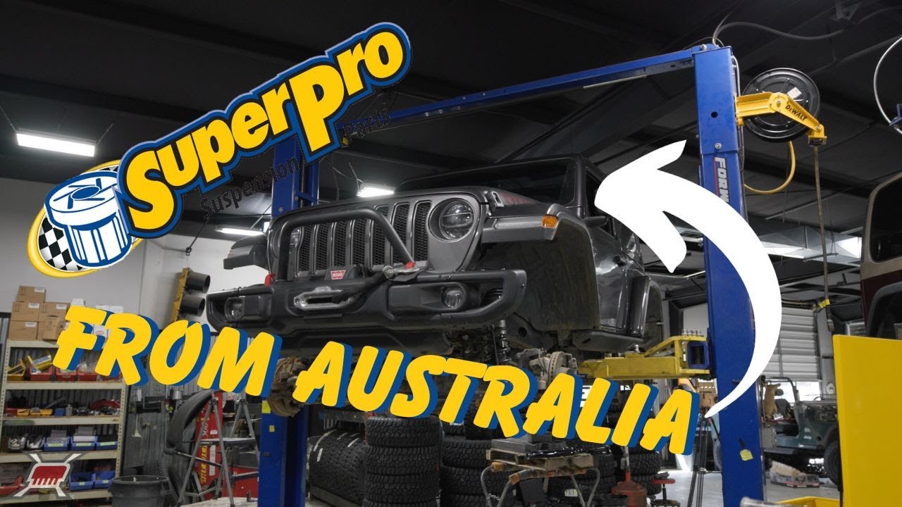 This SUSPENSION kit is from AUSTRALIA // JL INSTALL // SuperPro ...