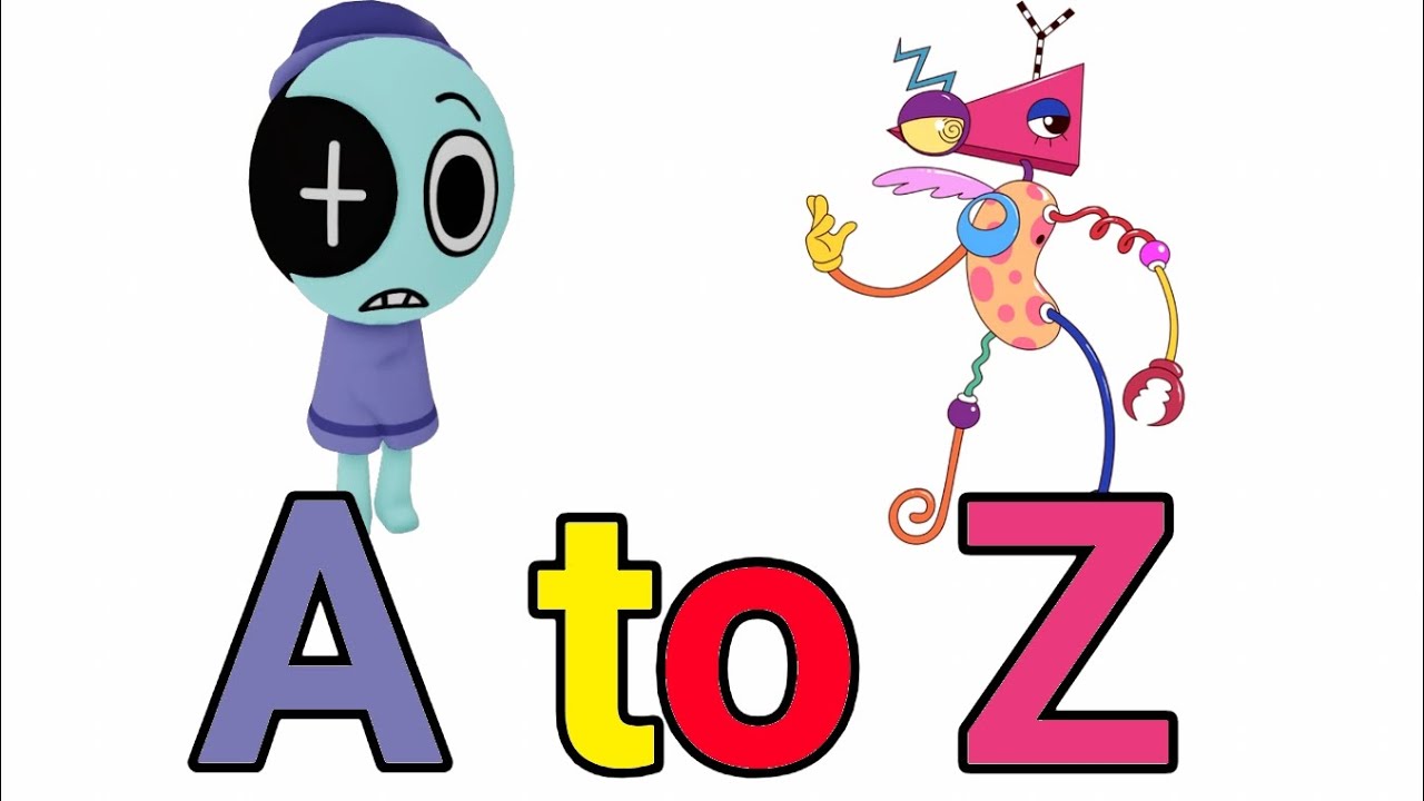 The Zellers Alphabet Song With Characters From My Favorite Franchises ...