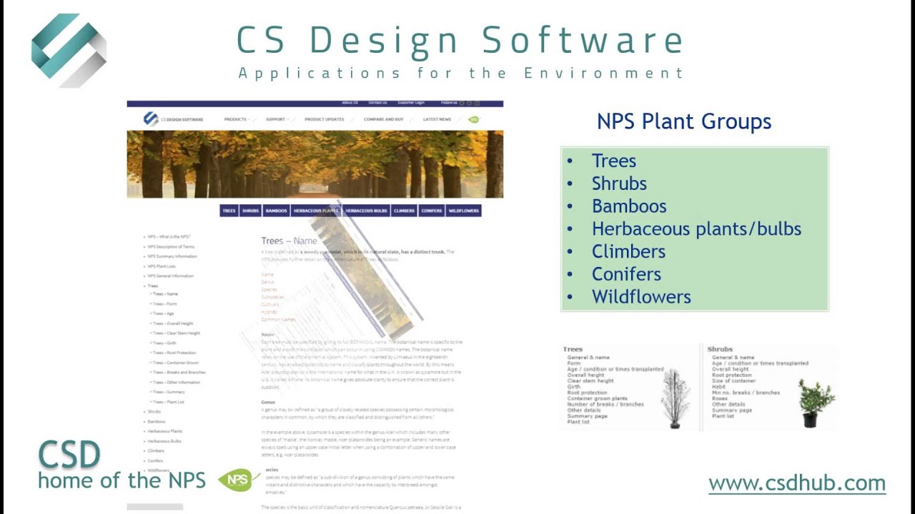 National Plant Specification - NPS - YouTube