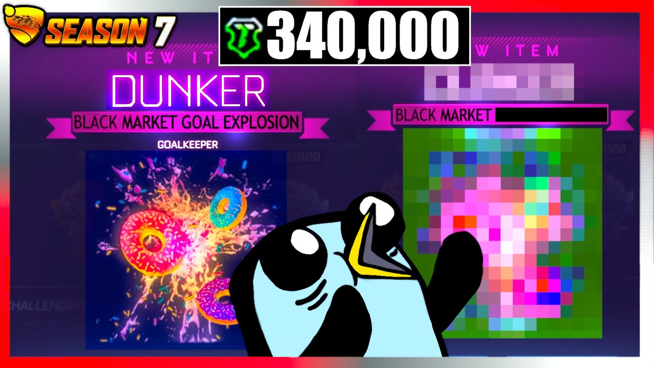 BACK TO BACK BLACK MARKET ITEMS! | 340K Tournament Rewards Opening in ...