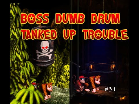 Boss Dumb Drum/Tanked Up Trouble (Donkey Kong Country Let's Play #31 ...