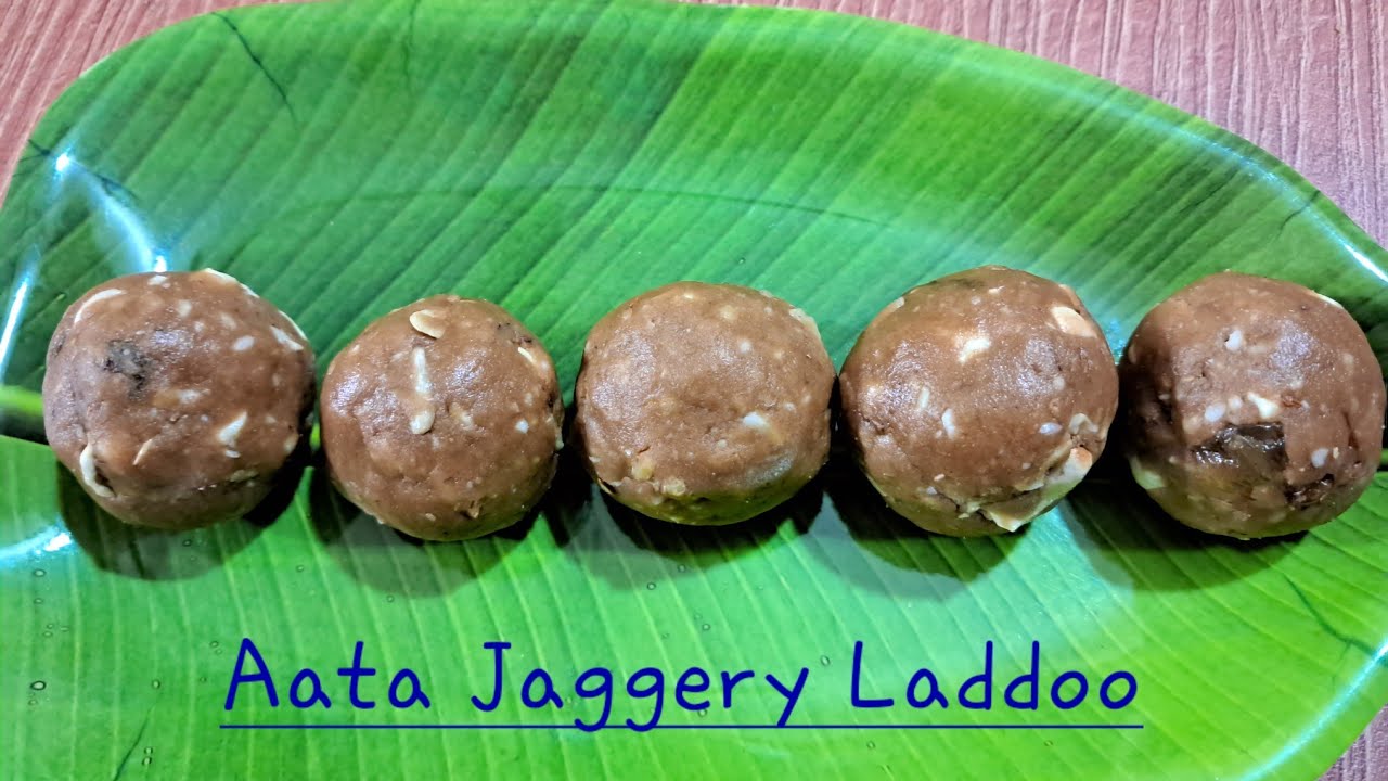 Aatta Jaggery Laddoo | Dry fruit Laddoo | Healthy Laddoo - YouTube