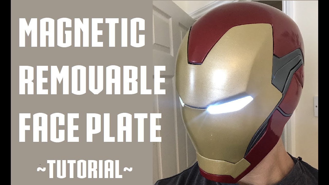 How to Add Magnets to your Cosplay Helmets and Masks! | Easy to Wear ...