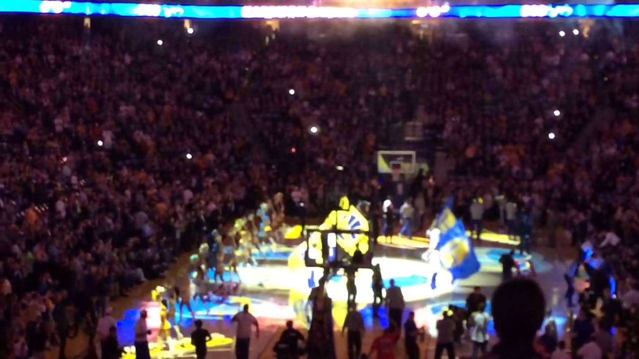 Golden State Warriors NBA Pregame Intro - YouTube
